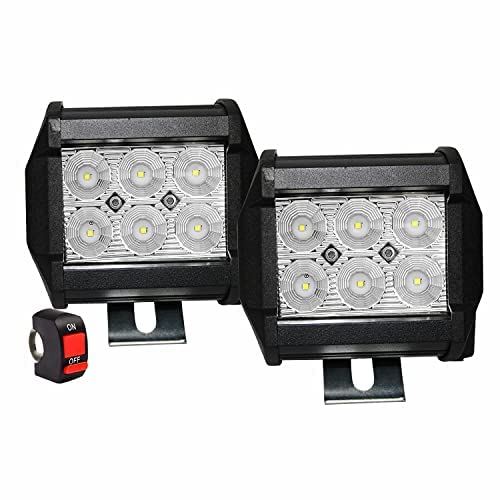 THE ONE CUSTOM 6 LED Cube Fog Light for Universal Bike Car_6 MONTH ...