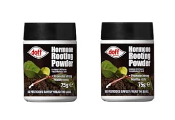 Amazon.com : 2 x Doff Hormone Rooting Powder Plant & Cuttings 75g ...