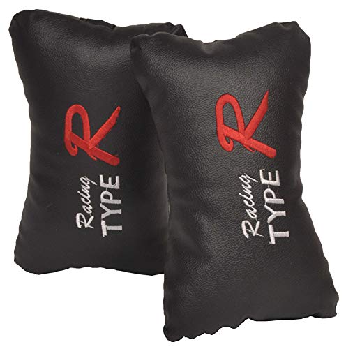 Celix Type R Neck Car Cushions - Black (Set of 02) : Amazon.in: Car ...
