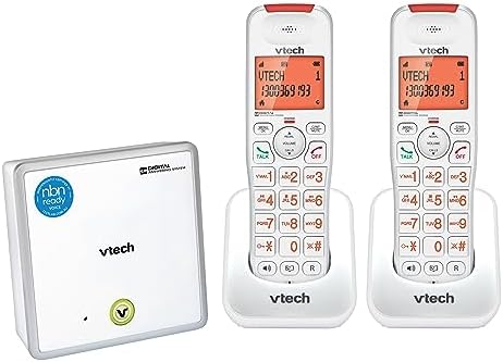 VTech Comfort Cordless Bundle - NBN Ready Phone System - 2 handsets ...