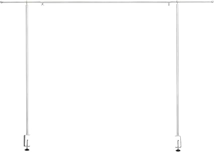 Supernic Tall Over The Table Rod Stand with Clamps Adjustable 135-250cm ...