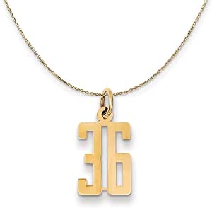Amazon.com: The Black Bow 14k Yellow Gold, Alumni Small Elongated ...