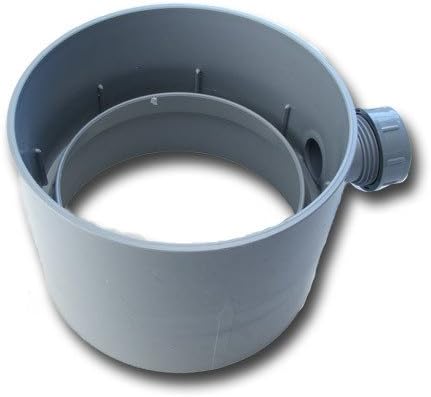 Manrose Condensation Trap, 150mm Diameter, Plastic ducting, hydroponics ...