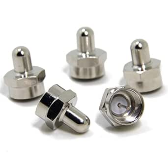 Terminal Block Coax F Type Terminators Caps with 75 Ohm Resistor for ...