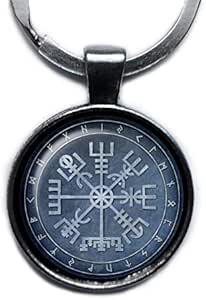 Small Elf Viking Runes Elder Futhark Rune Circle Vegvisir Viking ...