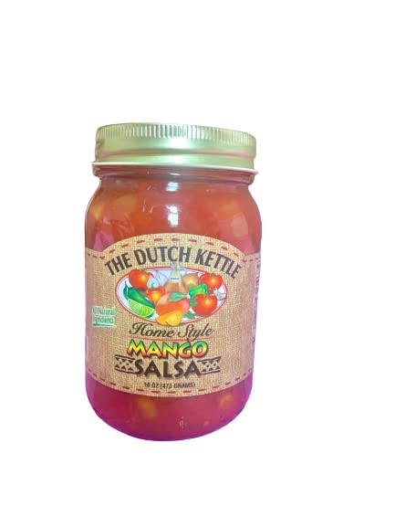 Amazon.com: The Dutch Kettle - Mango Salsa - Mildly Spiced Flavor with ...