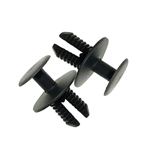 ELECTROPRIME Door Car Fasteners for Mercedes-Benz/BMW 9mm Plastic Rivet ...