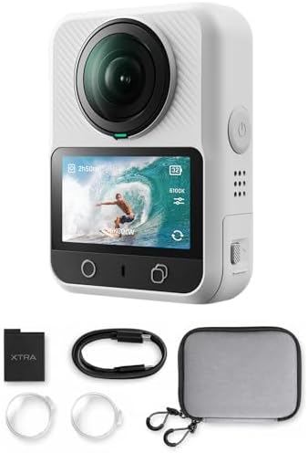 Amazon.co.jp: Xtra 360 Camera, 8K Panoramic Video, 1" Sensor Equivalent ...