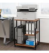 Amazon.com : Natwind 2 Tier Laser Printer Stand,23.6''x23.6'' Large ...