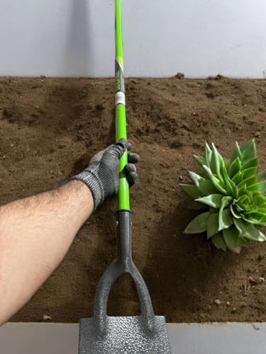 KKTECH Dutch Hoe Carbon Steel for Soil Weeding and Garden Digging, Soil ...