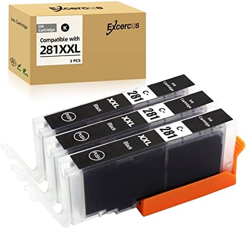 Amazon.com: EXCERCUS Compatible Ink Cartridge Replacement for Canon 280 ...