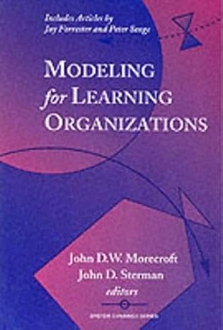 Modeling for Learning Organizations: Morecroft, John D.W., Sterman ...