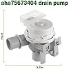Amazon.com: Upgraded AHA75673404 AHA75673402 Washer Drain Pump Assembly ...