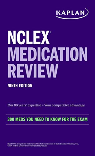 NCLEX Medication Review: 300+ Meds You Need to Know for the Exam ...