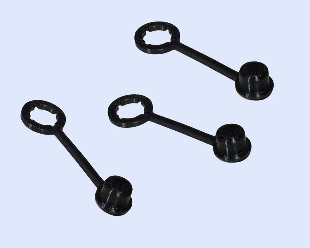 Amazon.com: (3 pc) Improved Dust Cover Cap for Air Gun Nailer Stapler 1 ...