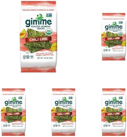 Amazon.com: gimMe - Chili Lime - Single 10g Pouch - Organic Roasted ...