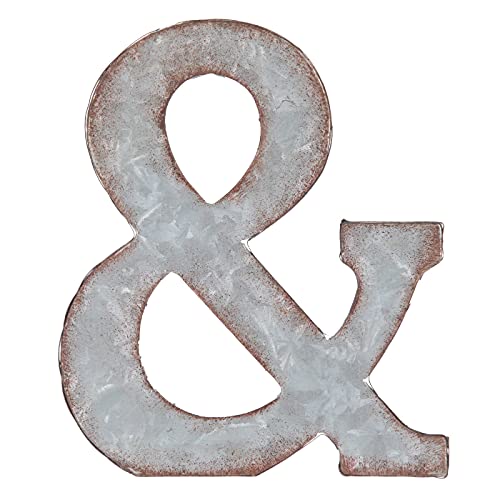 Hobby Lobby Galvanized Metal Letter Symbol Wall Decor - - Want It All