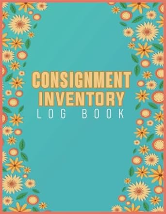 Consignment Store Inventory Tracker: 8.5 x 1 Inch, 120 Pages ...