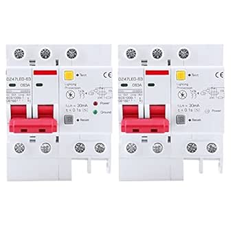 Surge Protector Protector 2 Pole DZ47LE Circuit Breakers RCBO RCCB MCB ...