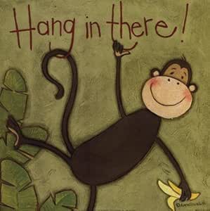 Amazon.com: Hand In There - Poster by Anne Tavoletti (12 x 12): Prints ...