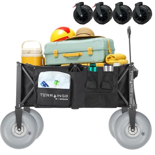 Top 10 Best Beach Cart Soft Sand : Reviews & Buying Guide - Katynel