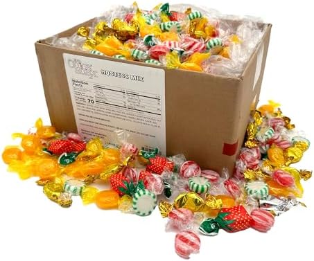 Amazon.com : Office Snax 5lb Box Individually Wrapped Assortment Hard ...