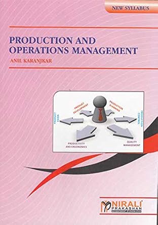 PRODUCTION AND OPERATIONS MANAGEMENT eBook : Anil Karanjakar: Amazon.in ...