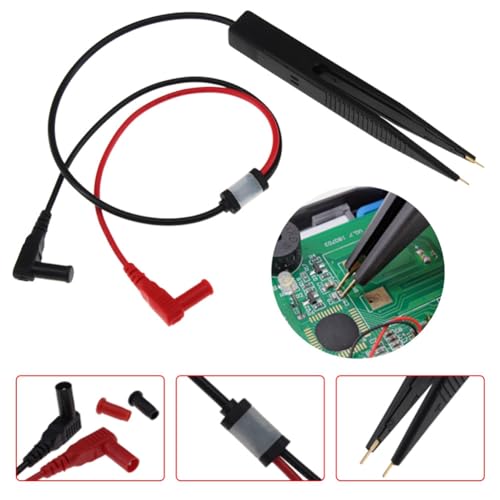 Wooswen SMD SMT Chip Test Clip Multimeter Probe Tweezers for ...