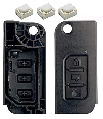 Keycept™ Mahindra XUV500 Key Pad/Case/Shell (Front Only with Button ...