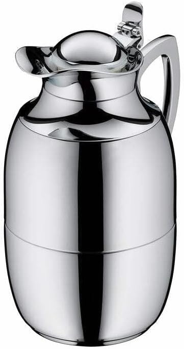 Emsa 502488 ELEGANZA Pichet isotherme, fermeture easy open, acier ...