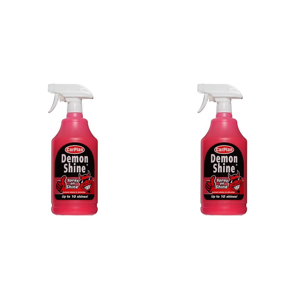 CarPlan Demon Shine Spray On, Pink 1 L (Pack of 2) : Amazon.co.uk ...