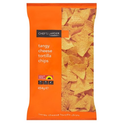 Amazon.com: Chef of the Pantry Tangy Cheese Tortilla Chips 454g