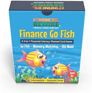 Amazon.com: Finance Go Fish – 3-in-1 Financial Literacy Card Game for ...