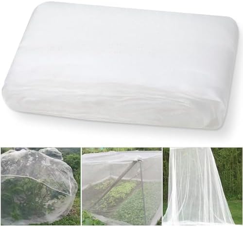 Insect Protection Netting 2.5x10m | Ultra-Fine Insect Mesh for Veg ...