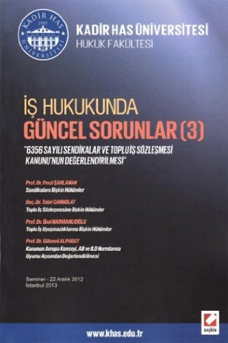 Is Hukukunda Guncel Sorunlar (3) : Prof. Dr. Ali Güzel, Deniz Ugan ...