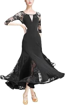 Amazon.com: National Standard Dance Dress National Standard Dance Skirt ...