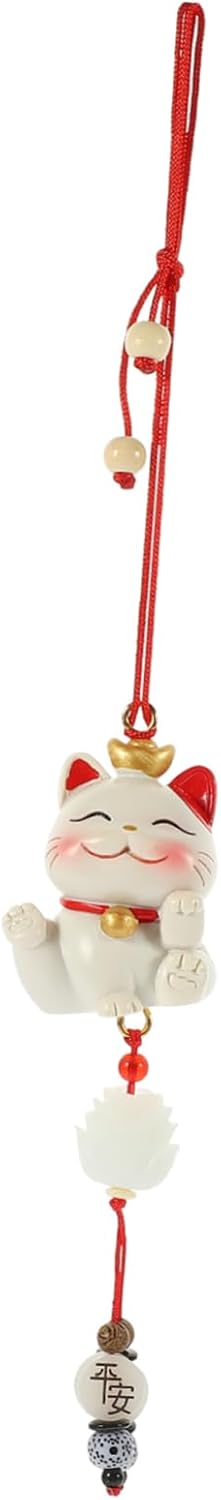 Amazon.com: BESTOYARD Lucky Cat Pendant Feng Shui Chinese Charm Lucky ...