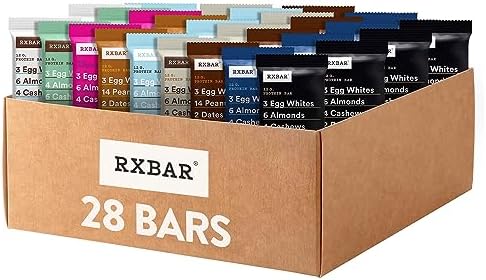 Amazon.com : RXBAR Protein Bars, 12g Protein, Gluten Free Snacks ...