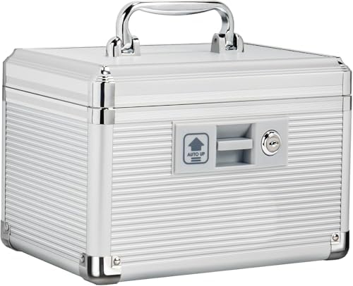 Amazon.com: Lockbako Medicine Lock Box with Key, Alluminum Alloy Box ...