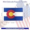 Amazon.com : Pack of 20, Handheld Colorado Flags 5x8 Inch - Small State ...
