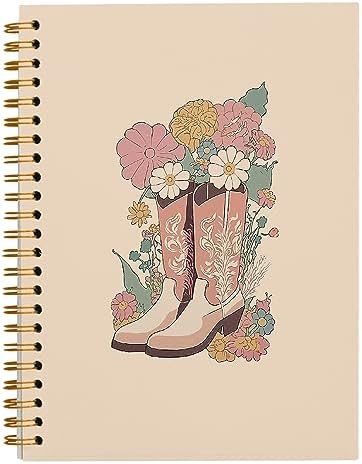 Amazon.com : hold fizz Pink Western Horse Notebook Journal, Horse Gifts ...