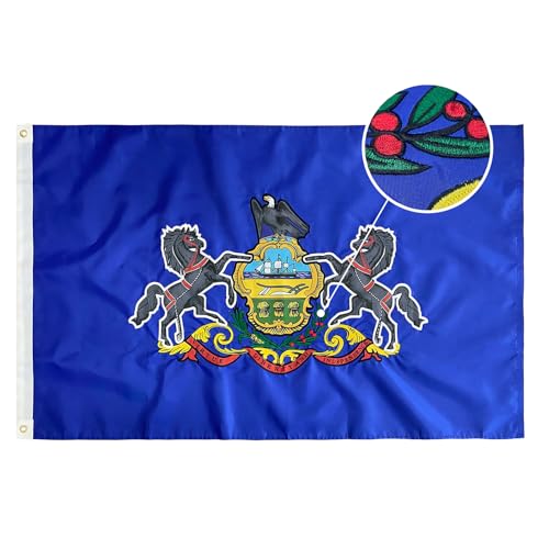 Snapklik.com : TOPFLAGS Pennsylvania Flag 4x6 Outdoor PA State Flags ...