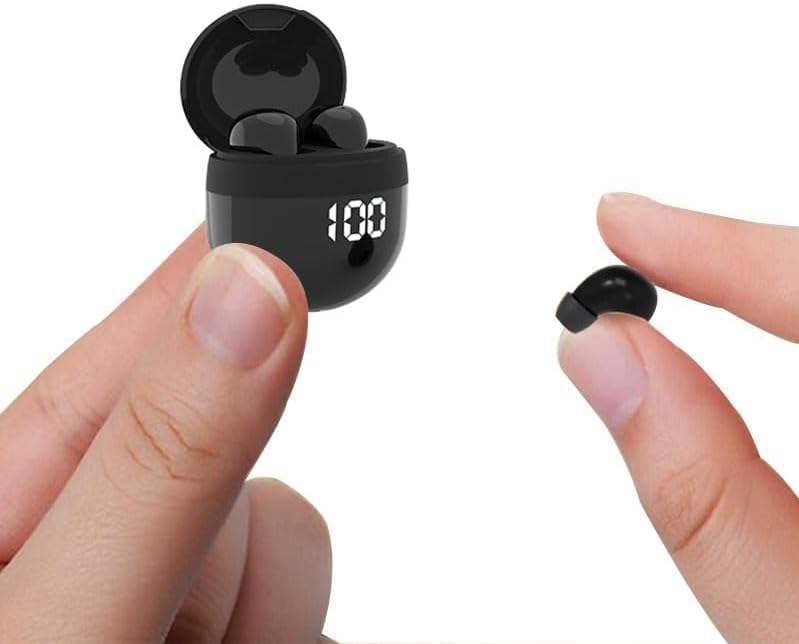 Invisible Earbuds Tiny Earphones Mini Ear Buds Gym Headphones Wireless ...