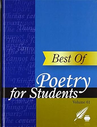 Amazon.com: Poetry for Students (Poetry for Students, 61 ...