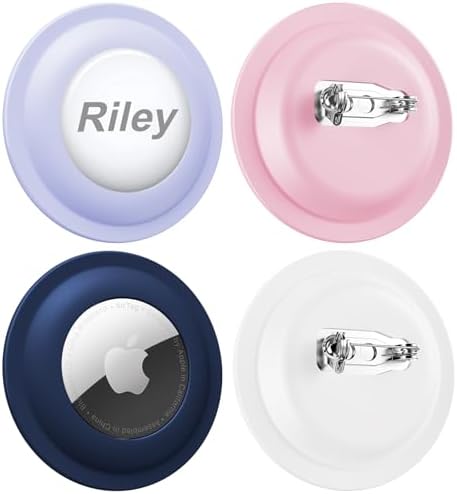 Amazon.com: Air Tags- 4 Pack AirTag Holder for Kids, Waterproof AirTag ...