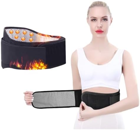 Amazon.com: 1 Pack FUNUP Thermal Magnetic Therapy Lumbar Support Belt ...
