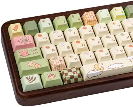 Amazon.com: COOMICKEY PBT Keycaps, MOA Profile Keycaps 132 Keys Dye ...