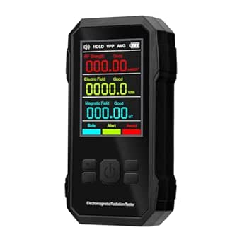 AOTIQUAL Rechargeable Handheld EMF Detector - High Frequency Radiation ...