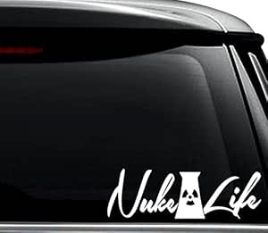 Nuke Life JDM Japanese Decal Sticker For Use On Laptop, Helmet, Car ...