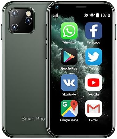 Amazon.com: Hipipooo Super Small Mini Smartphone 3G Mobile Phone 2+16GB ...